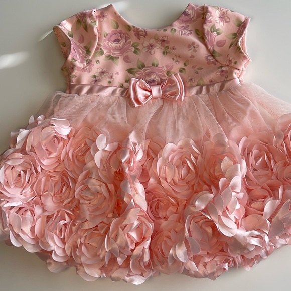 Nannette | Dresses | Nannette Baby Pink Ruffle Dress | Poshmark